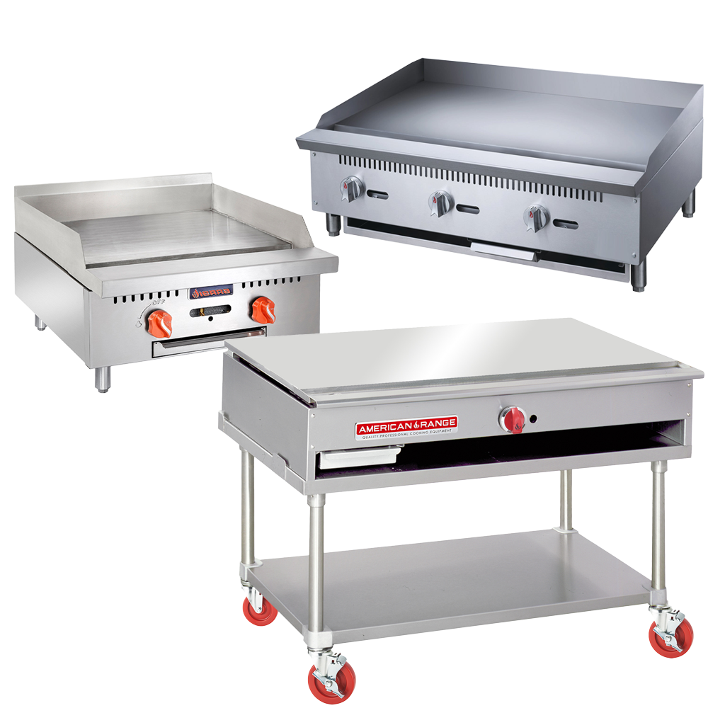 Commercial Grills & Griddles - Free shipping - Chef AAA