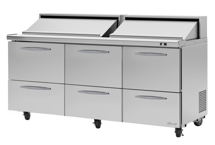 Turbo Air Pst 72 D6 N Commercial Pro Series Food Prep Table Mega