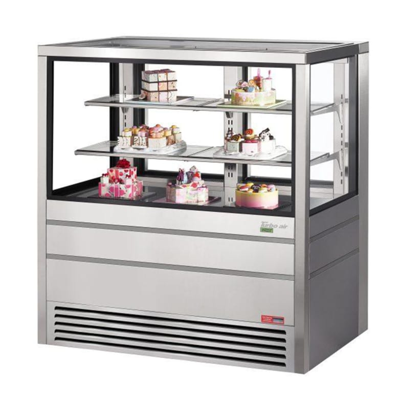 Turbo Air TCGBF-50S-N 49 5/8" Full Service Bakery Display Case w/ Stra