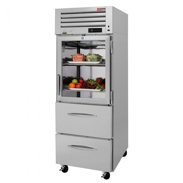 Turbo Air - PRO-26R-G-D2-N, Commercial PRO Series Refrigerator, reach-